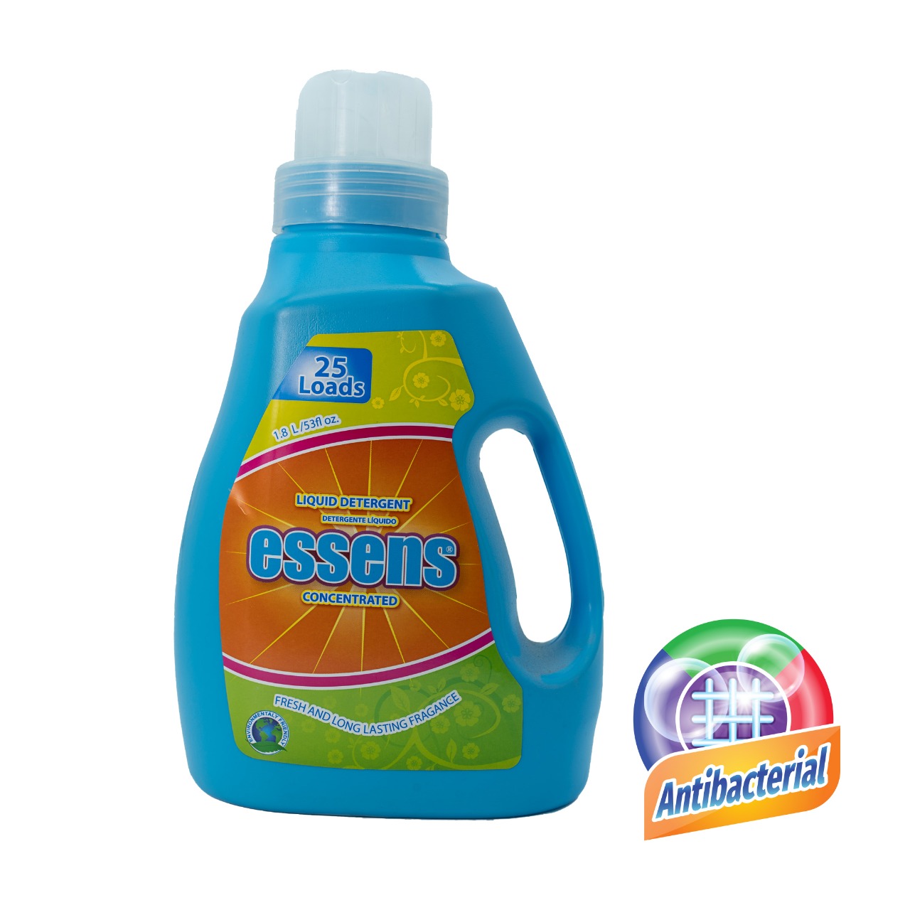 DETERGENTE ESSENS LIQUIDO 1.8 Litros TAPA DOSIFICADORA – Industrial Equilab